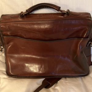Bags | Tusting Leather Briefcase | Poshmark